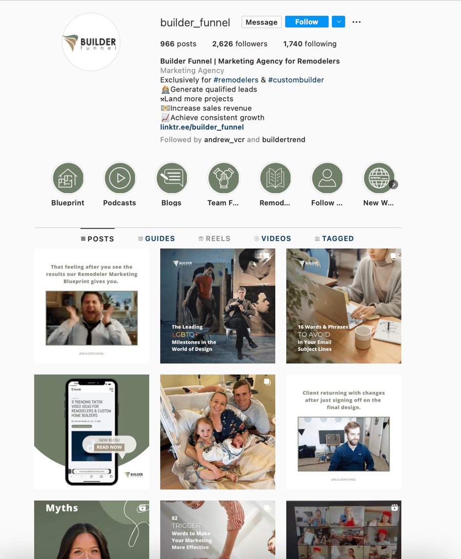 Social Media Marketing for Custom Home Builders, Remodelers & Contractors