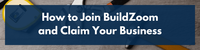 BuildZoom for Contractors, Home Builders, and Remodelers